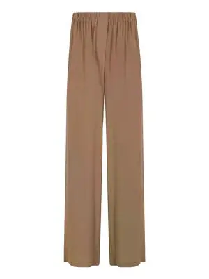 Federica Tosi Elasticated Trousers - Brown