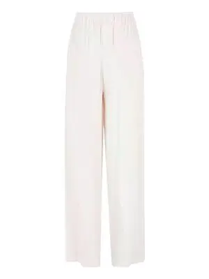 Federica Tosi Elasticated Wide-leg Trousers - Pink