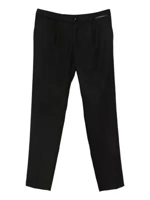 MICHAEL COAL Denny Pleated Trousers - Black
