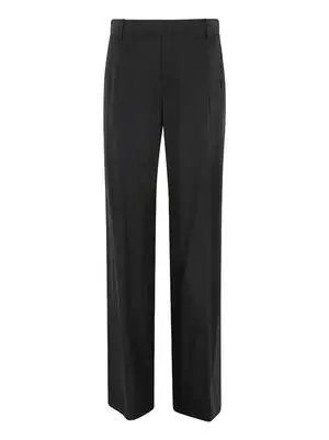 Federica Tosi Pleated Trousers - Black