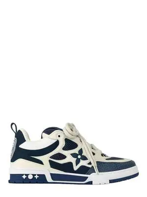 LOUIS VUITTON Skate Flower-motif Sneakers - White