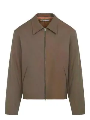 Our Legacy Mini Zipped Jacket - Brown