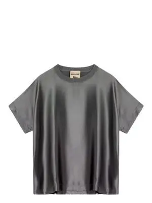SEMICOUTURE Crew-neck T-shirt - Grey