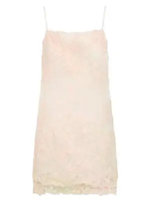 Ermanno Scervino Lace Slip Dress - Neutrals