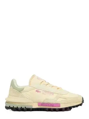 Lacoste Elite Panelled Sneakers - Neutrals