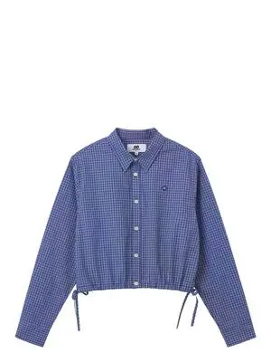 CHOCOOLATE Check-pattern Shirt - Blue