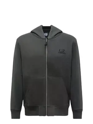 C.P. COMPANY Zip-up Hoodie - Grey