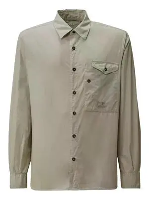 C.P. COMPANY Chest-pocket Long-sleeve Shirt - Neutrals