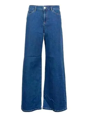 Marella Emme Wide-leg Jeans - Blue