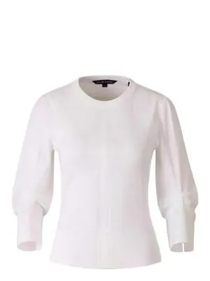 Veronica Beard Junia Long-sleeves T-shirt - White