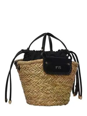 V°73 Top Handle Shoulder Bag - Neutrals