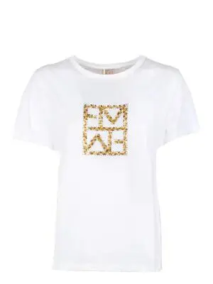 Marella Emme Printed T-shirt - White