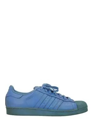 Adidas X Pharrell Williams Equality Superstar Leather Sneakers - Blue