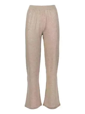 Marella Flared-leg Trousers - Neutrals