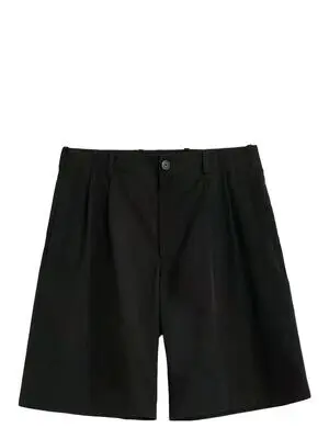 Our Legacy Ponte Pleated Shorts - Black