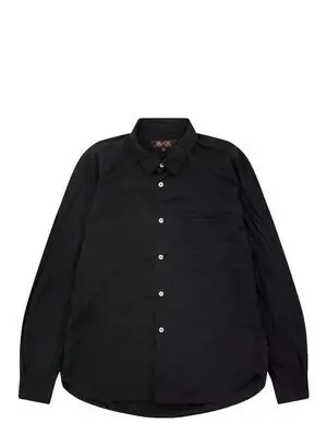 BLACK COMME DES GARÇONS Pocket Collared Shirt - Black