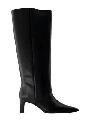 1017 Alyx 9sm Saray Pointed Leather Boots - Black