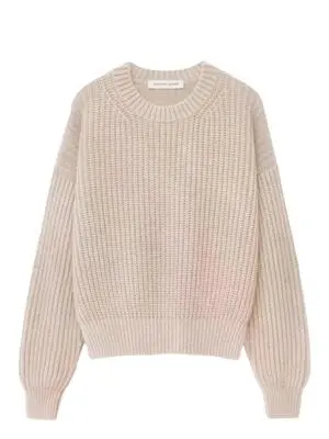 Iris Von Arnim Ribbed Knit Sweater - Neutrals