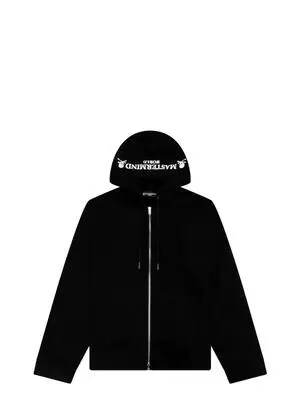 MASTERMIND WORLD Boxy Zip Hoodie - Black