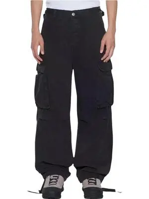 Ksubi Cargo Pockets Trousers - Black