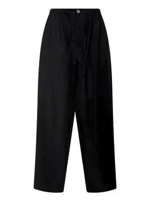 ROSE BURRITO Button-fastening Trousers - Black