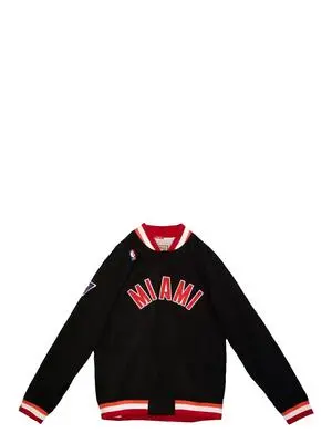 Mitchell & Ness Appliquéd Lightweight Jacket - Black