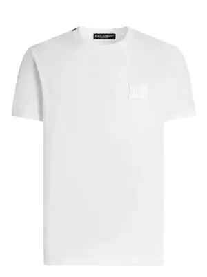 Dolce & Gabbana Logo-appliqué T-shirt - White