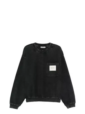 BRAM’S FRUIT Chest-pocket Sweatshirt - Black