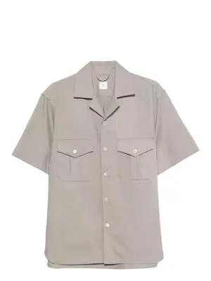 Eleventy Patch Pocket Shirt - Grey