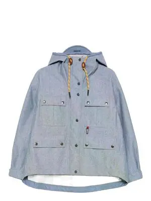 Moncler Bezier Hooded Pocket Jacket - Blue