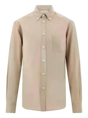 FERRAGAMO Patch-pocket Shirt - Neutrals