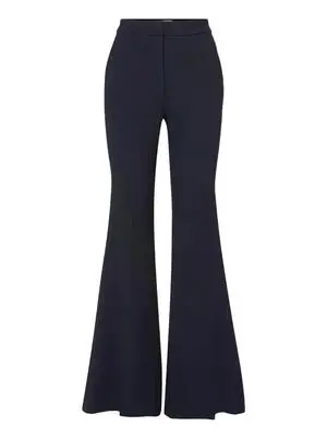 Veronica Beard Arden Flared Trousers - Blue