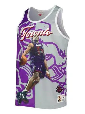 Mitchell & Ness Nba Toronto Raptors Vince Carter Tank Top - Purple