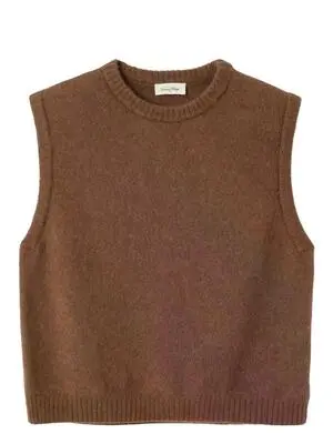 American Vintage Knitted Top - Brown