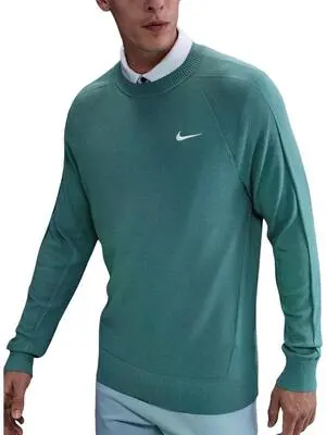 Nike Knit Crew-neck Sweatshirt - Green
