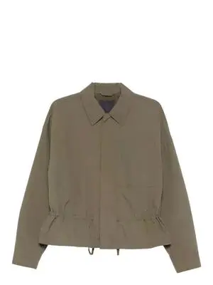 Tibi Box-pleat Jacket - Green