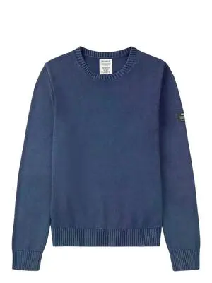 ECOALF Crewneck Knitted Jumper - Blue