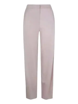 Emporio Armani Buttoned Trousers - Neutrals