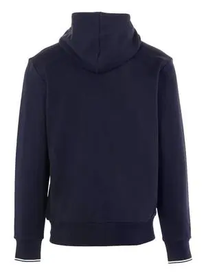 Fred Perry Hooded Zip Knitwear - Blue