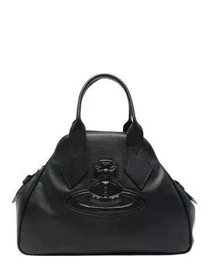VIVIENNE WESTWOOD Medium Yasmine Orb Tote Bag - Black