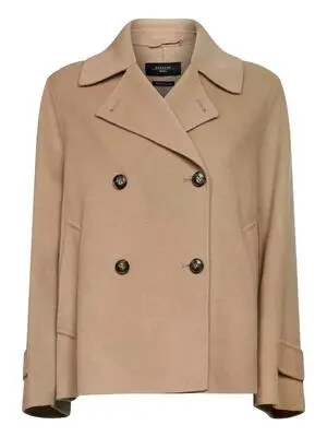 Max Mara Double-breasted Welt-pocket Coat - Neutrals