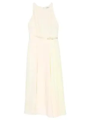 Givenchy Gathered Midi Dress - Neutrals