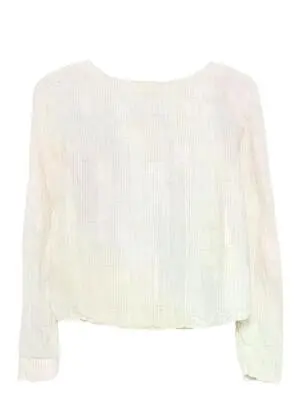 RICORRROBE Patterned Long-sleeve Blouse - Neutrals