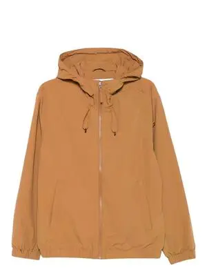 ÉTUDES STUDIO Zip-up Hooded Windbreaker - Brown