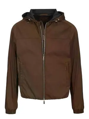 MOORER Albori-tj Jacket - Brown