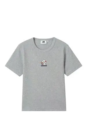 CHOCOOLATE Embroidered Logo T-shirt - Grey