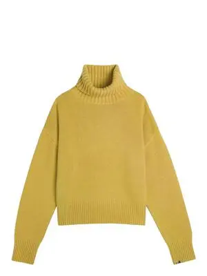 EXTREME CASHMERE X Roll-neck Sweater - Yellow
