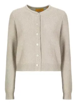 Guest In Residence Button Cardigan - Neutrals