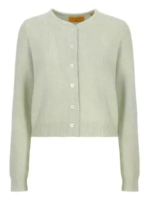 Guest In Residence Button Knitwear Cardigan - Green