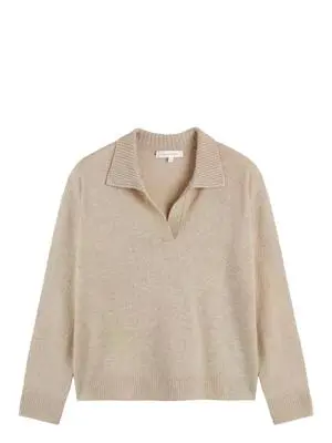 Chinti & Parker Polo-collar Sweater - Neutrals